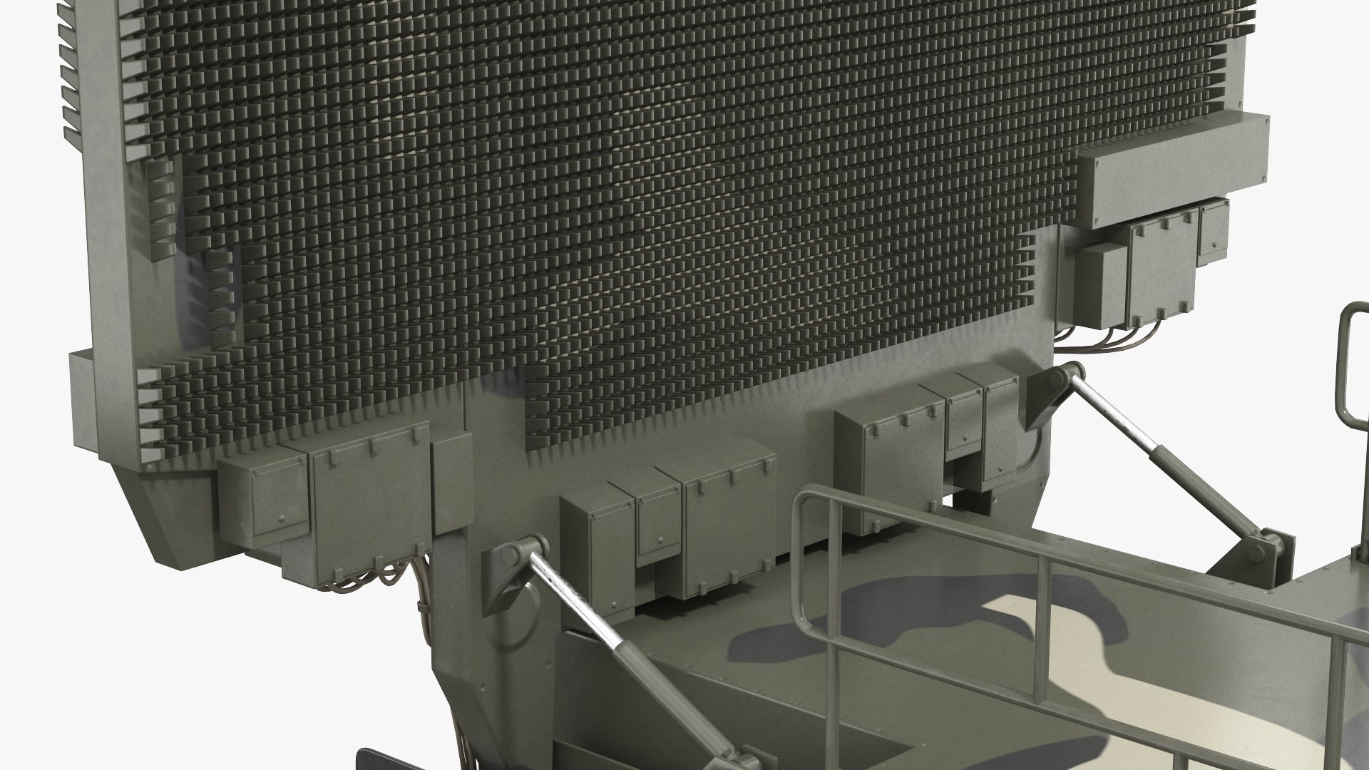 Tombstone 64n6 camouflage radar 3D model - TurboSquid 1648008