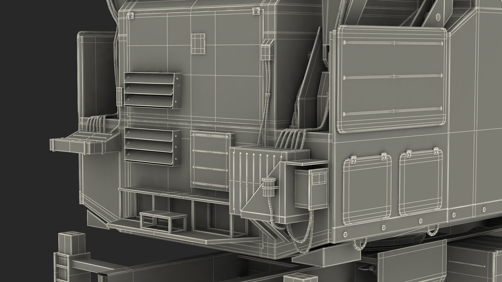 Tombstone 64n6 Camouflage Radar 3D Model - TurboSquid 1648008