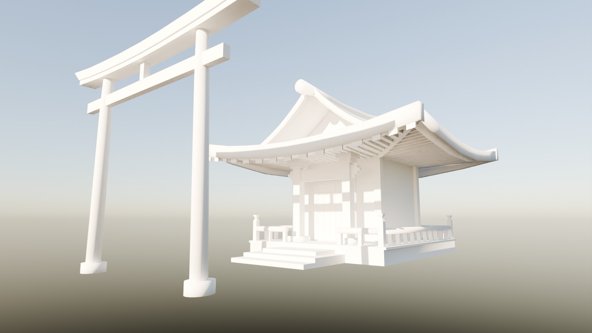 3D Shrine - TurboSquid 2269437
