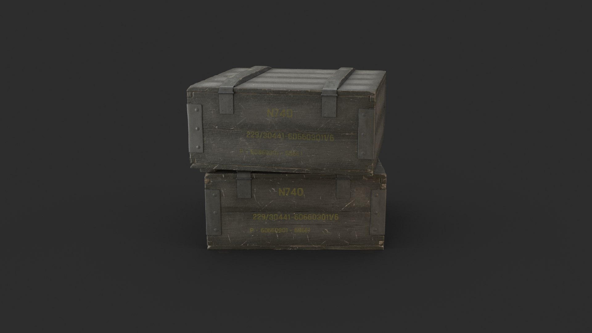 3D Ammo Boxes - TurboSquid 1931431