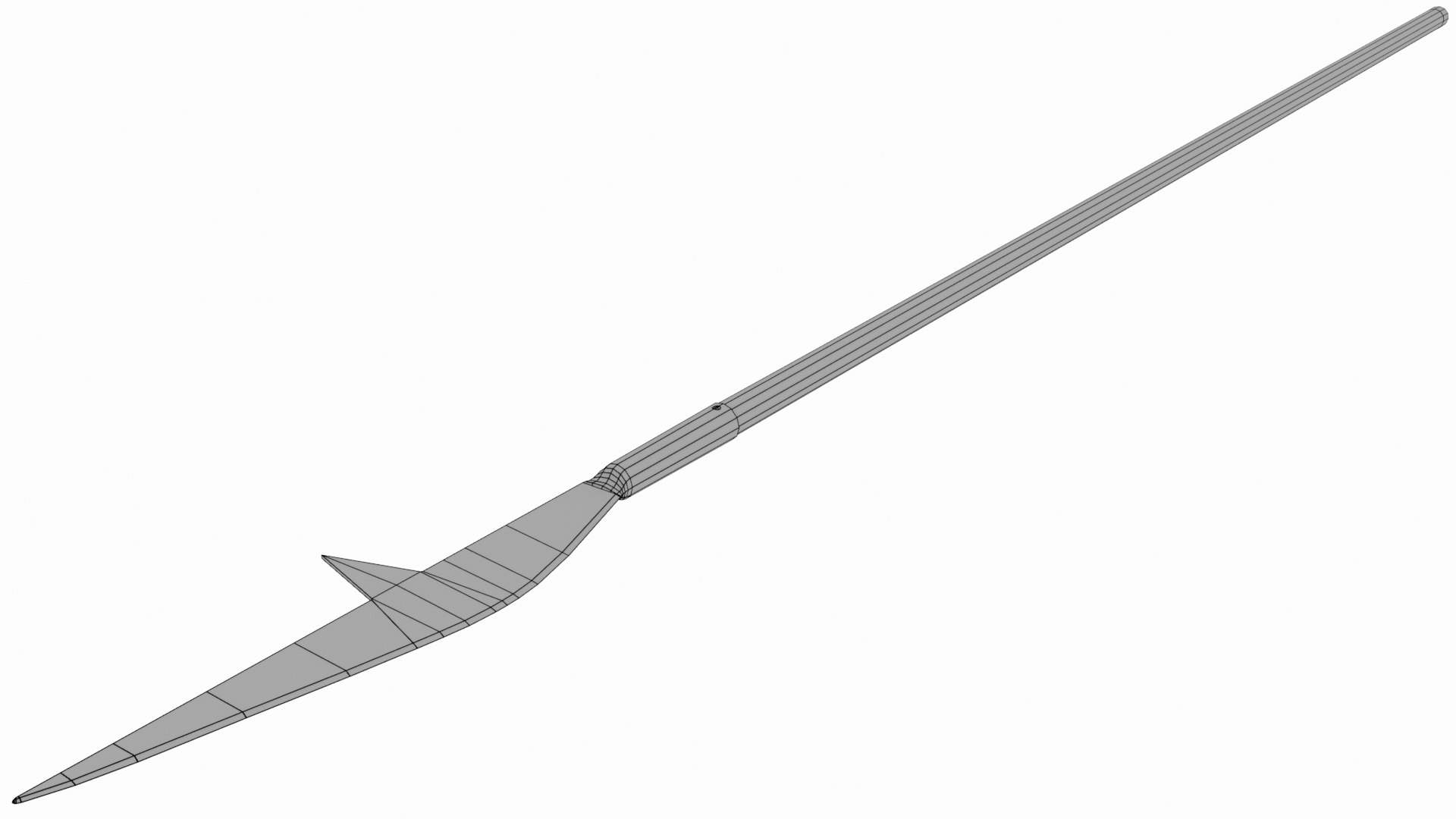 Historically Bill Pole Arm 3D - TurboSquid 1414876