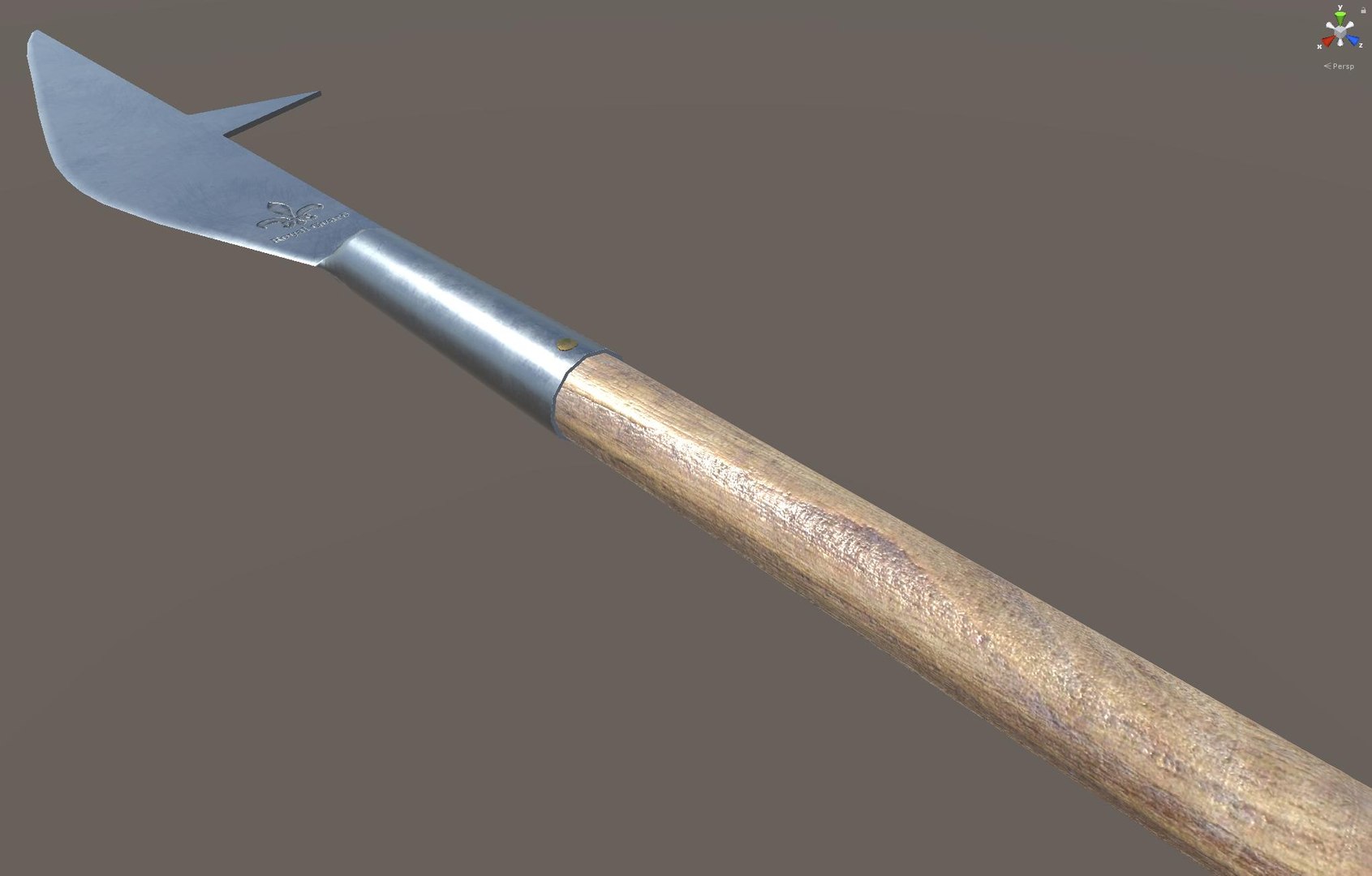 Historically Bill Pole Arm 3D - TurboSquid 1414876