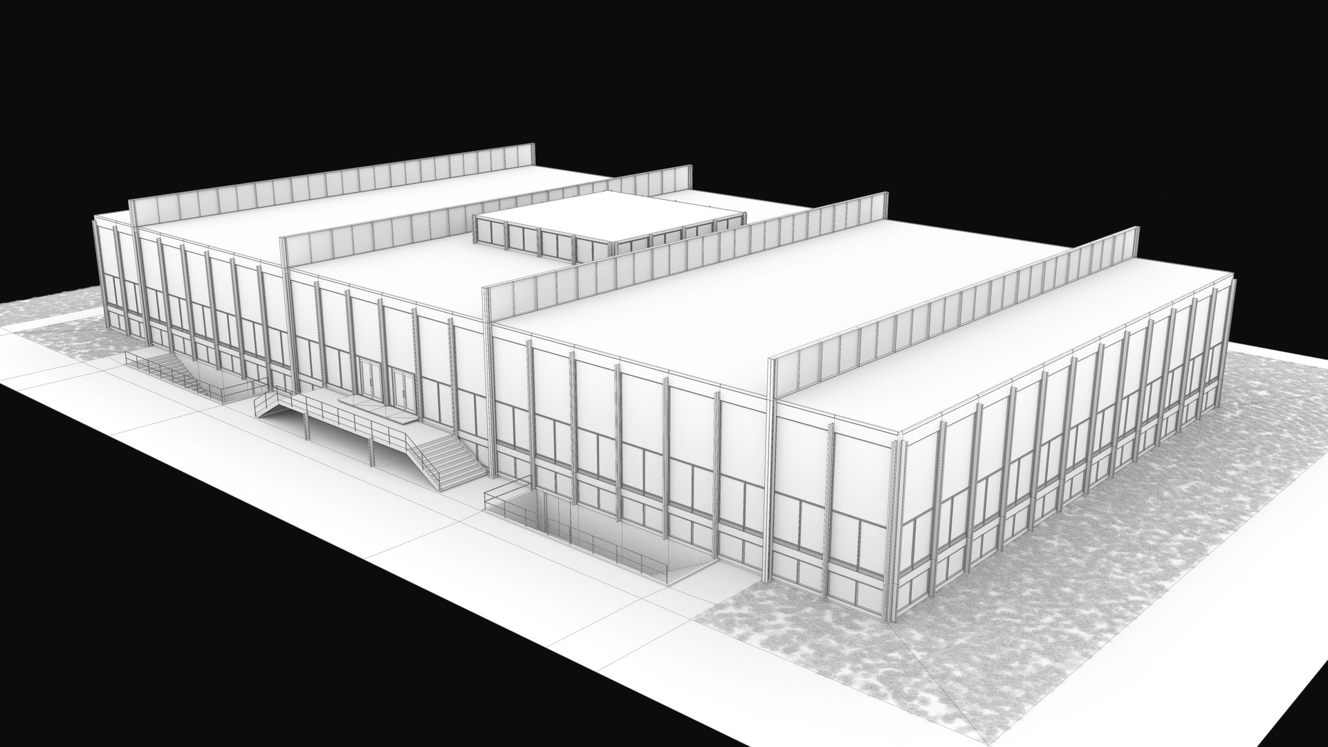 3D Model Structure Building - TurboSquid 1619227