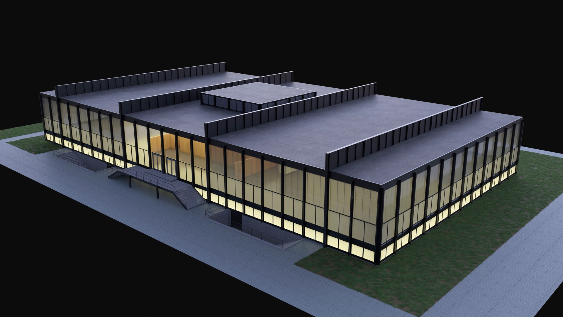 3D Model Structure Building - TurboSquid 1619227