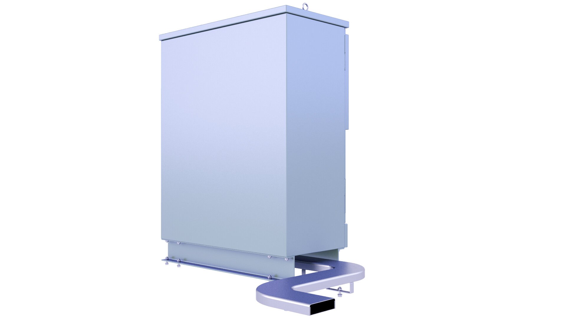 Rooftop Cell Tower 9 And Base Station Box SET 3D Model - TurboSquid 2399564