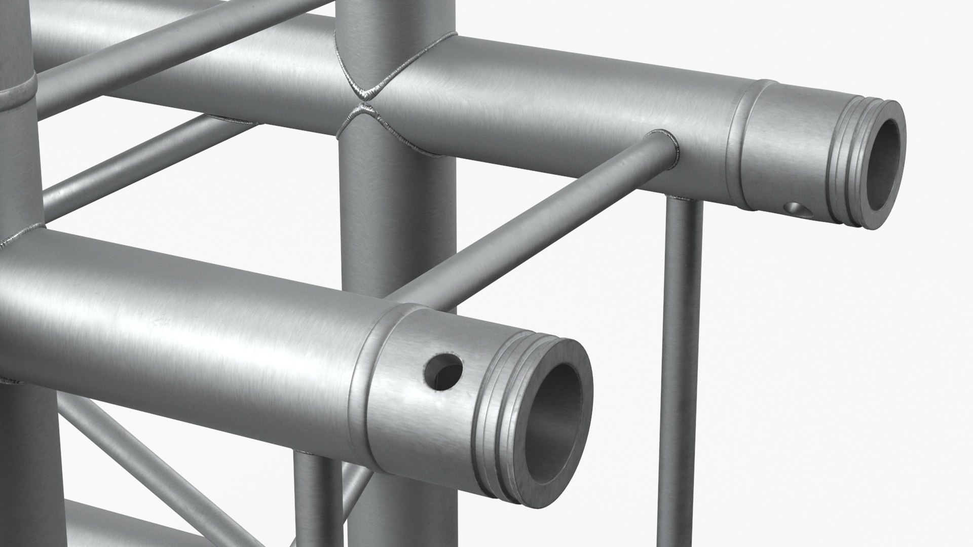 Square Truss Modular 3D Model - TurboSquid 2267793