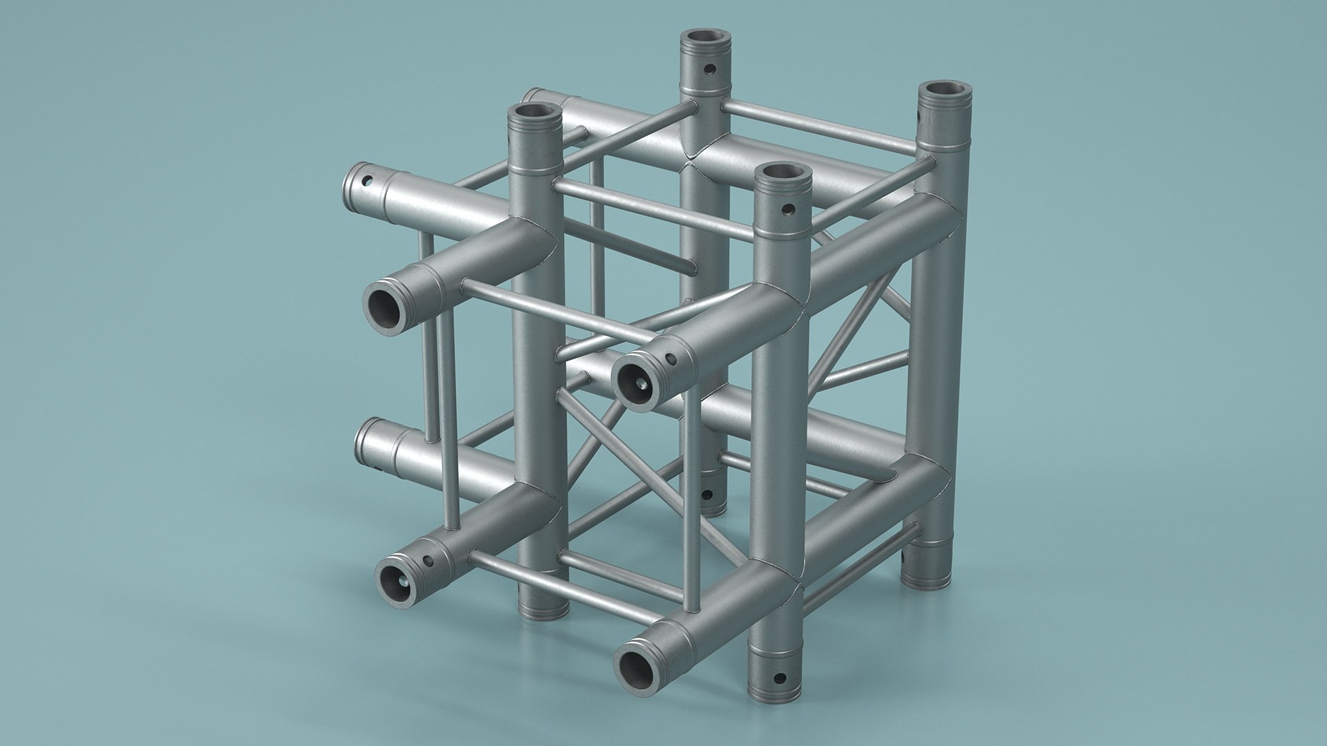 Square Truss Modular 3D Model - TurboSquid 2267793