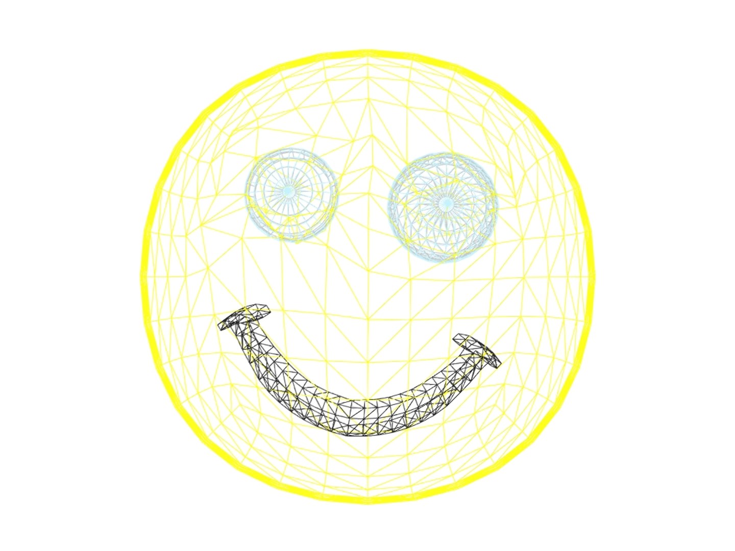 Evil Smile Face 3d Model