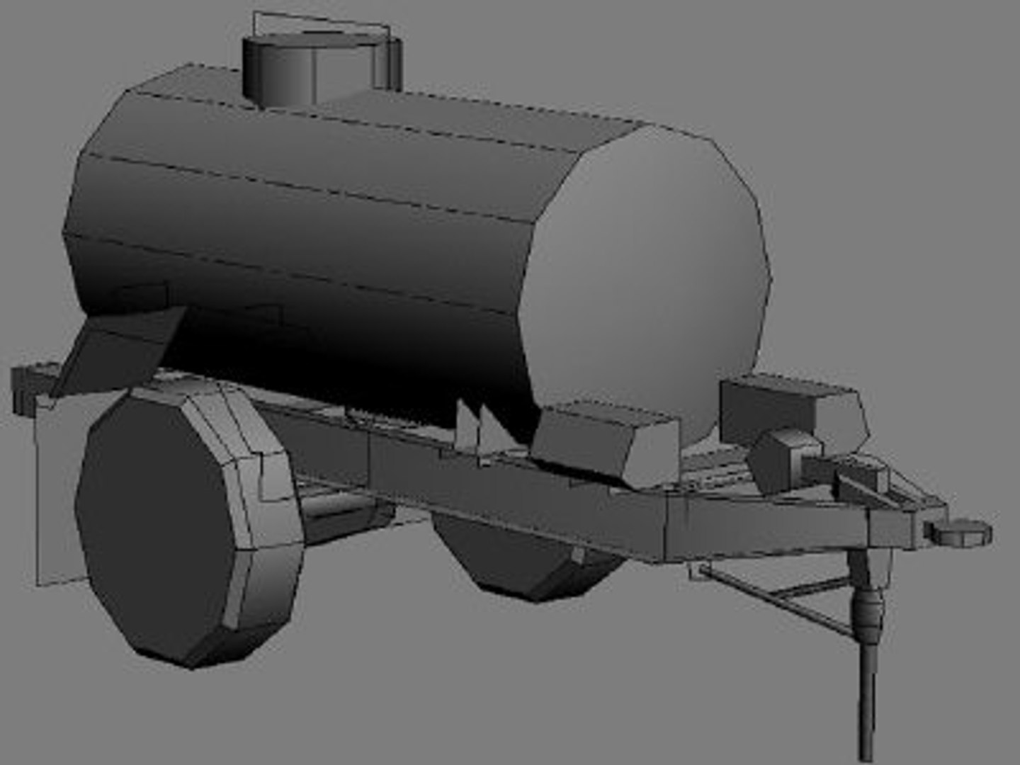 Military Water Tank Openflight 3ds