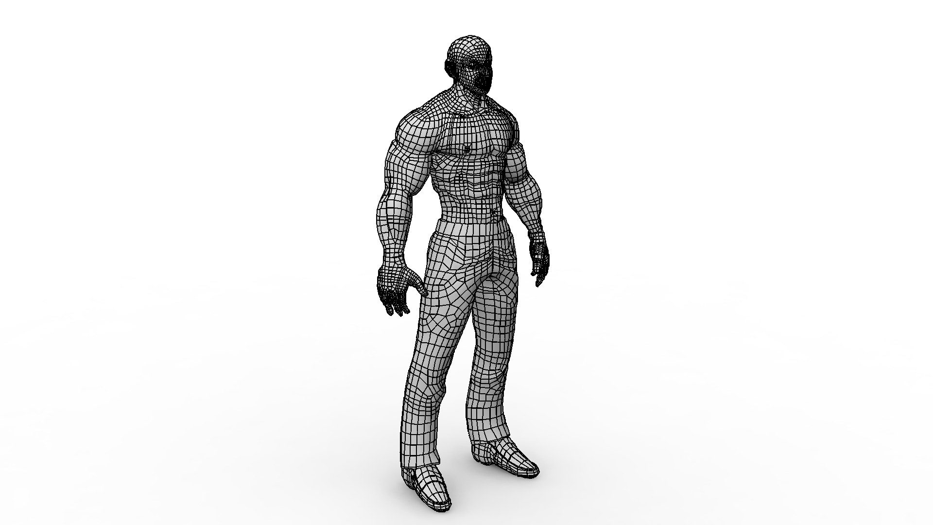 Free Obj Model Men