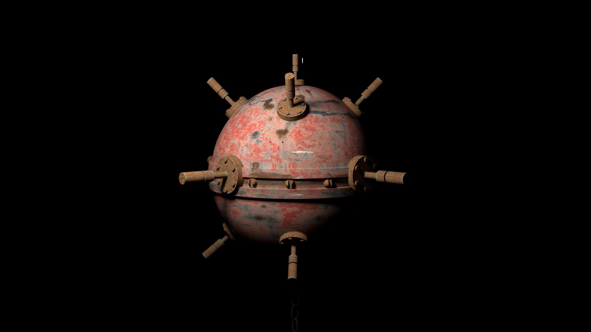 Deep-sea Mine 3D Model - TurboSquid 1877719