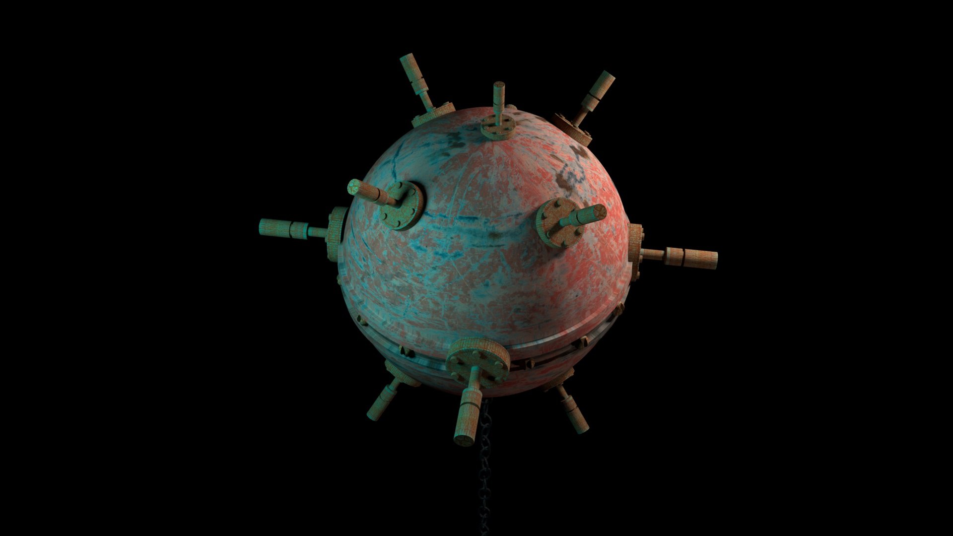 Deep-sea Mine 3D Model - TurboSquid 1877719