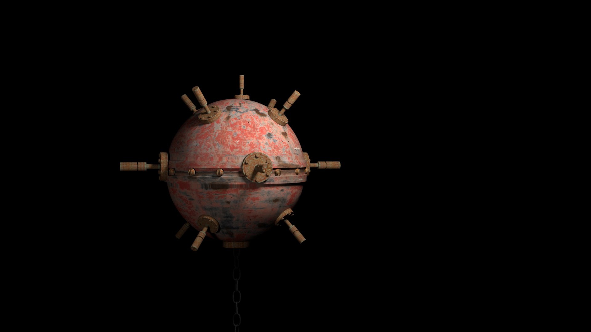 Deep-sea Mine 3D Model - TurboSquid 1877719