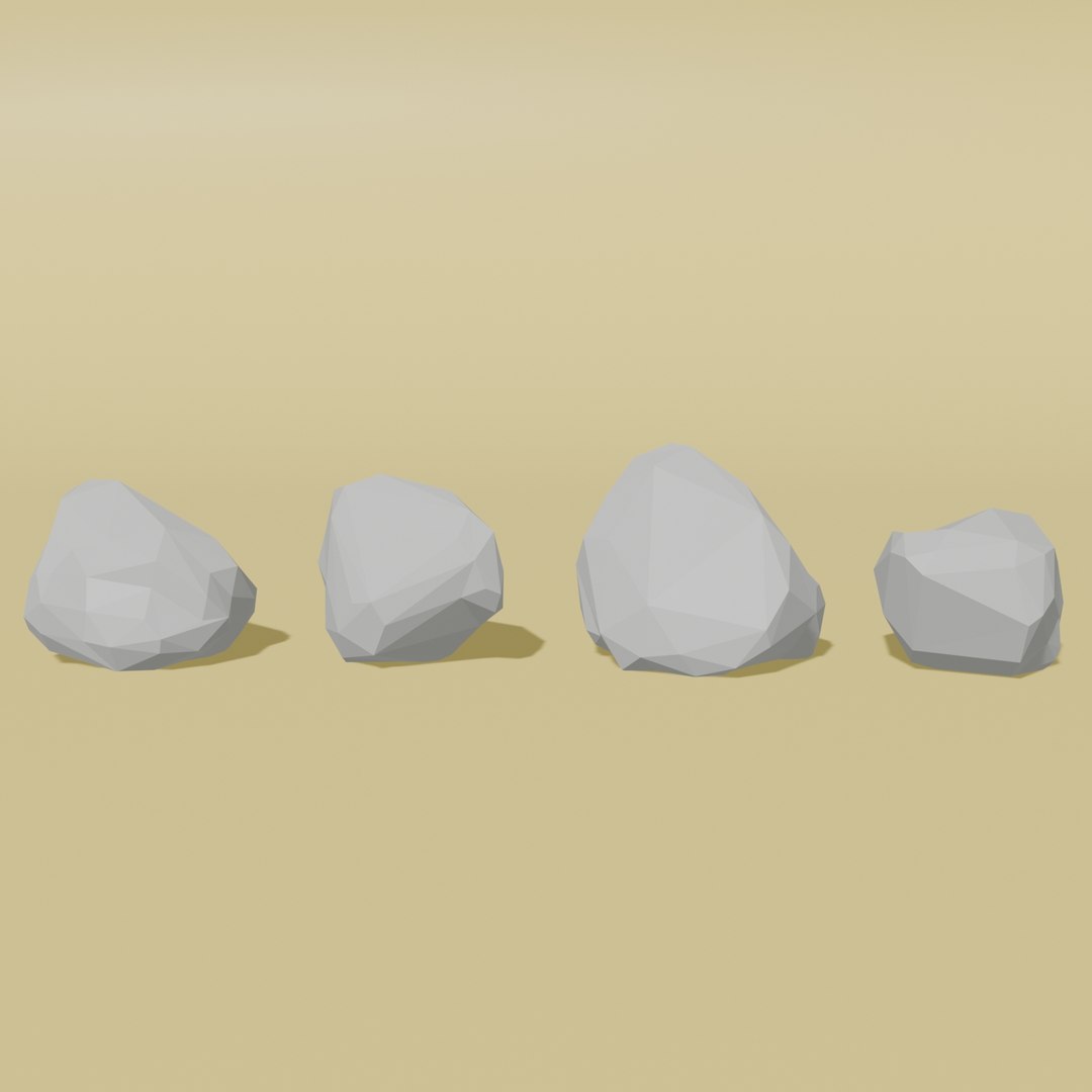 Low Poly Nature Pack Vol 1 Model - TurboSquid 2208461