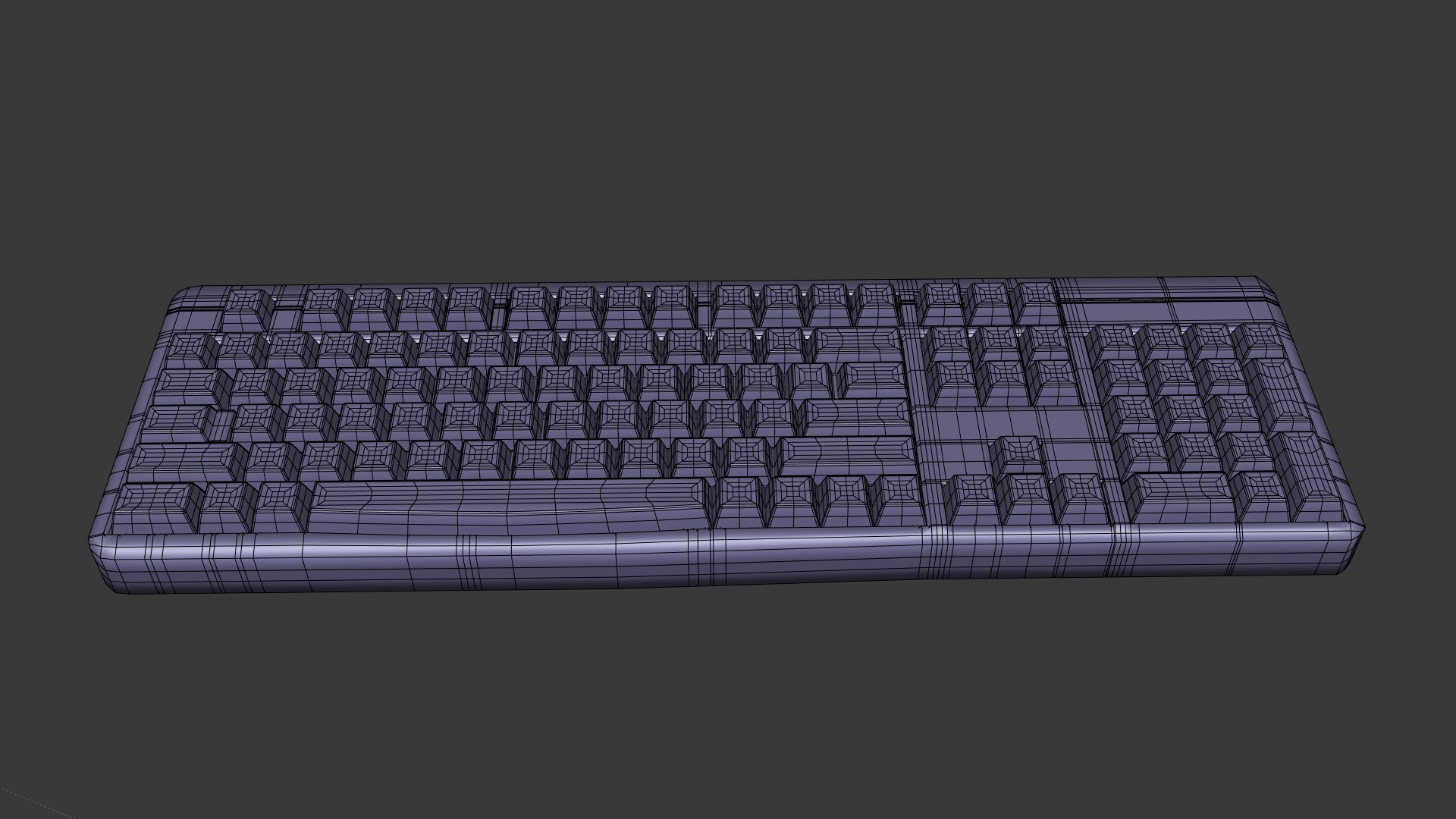 Keyboard Key 3D Model - TurboSquid 1449757