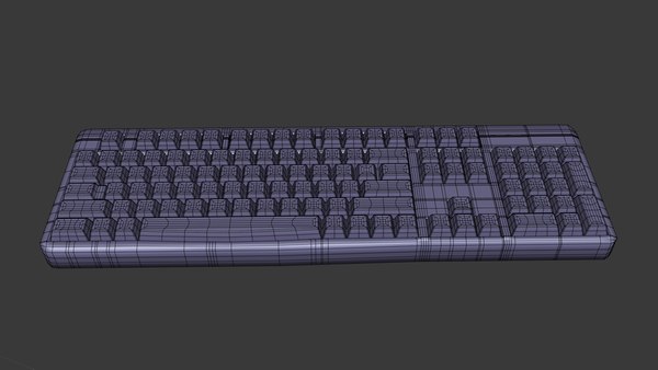 Keyboard key 3D model - TurboSquid 1449757