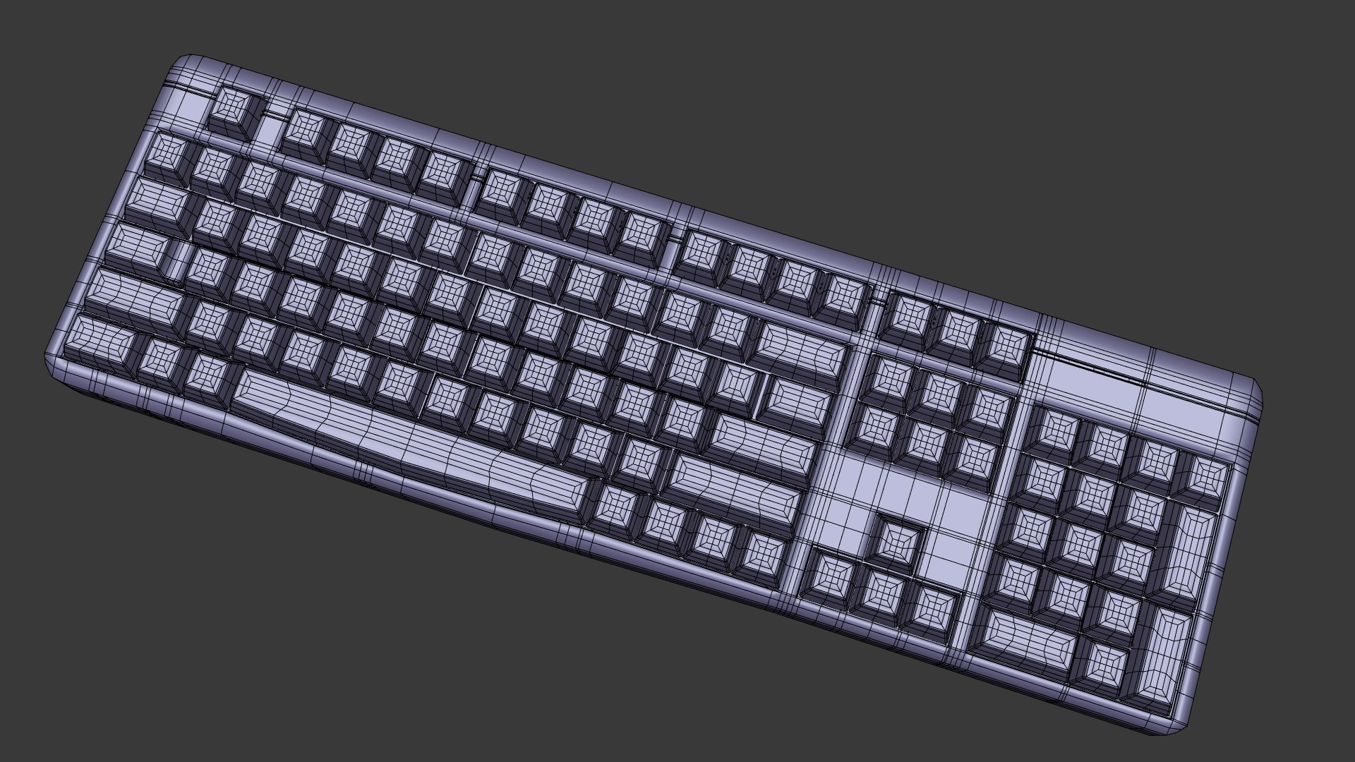 Keyboard Key 3D Model - TurboSquid 1449757