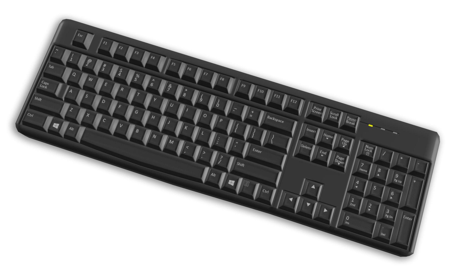 Keyboard Key 3D Model - TurboSquid 1449757