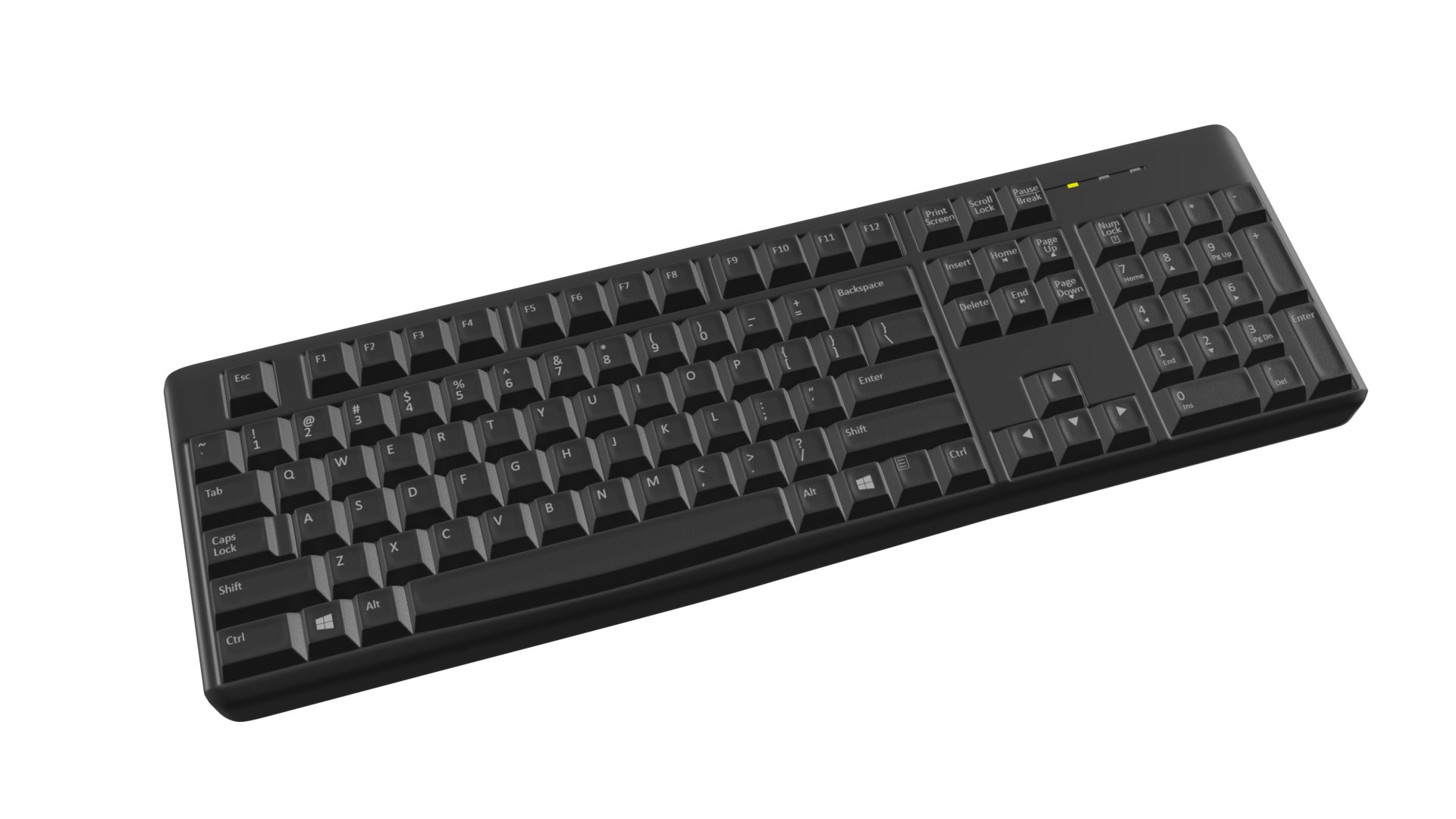 Keyboard Key 3D Model - TurboSquid 1449757