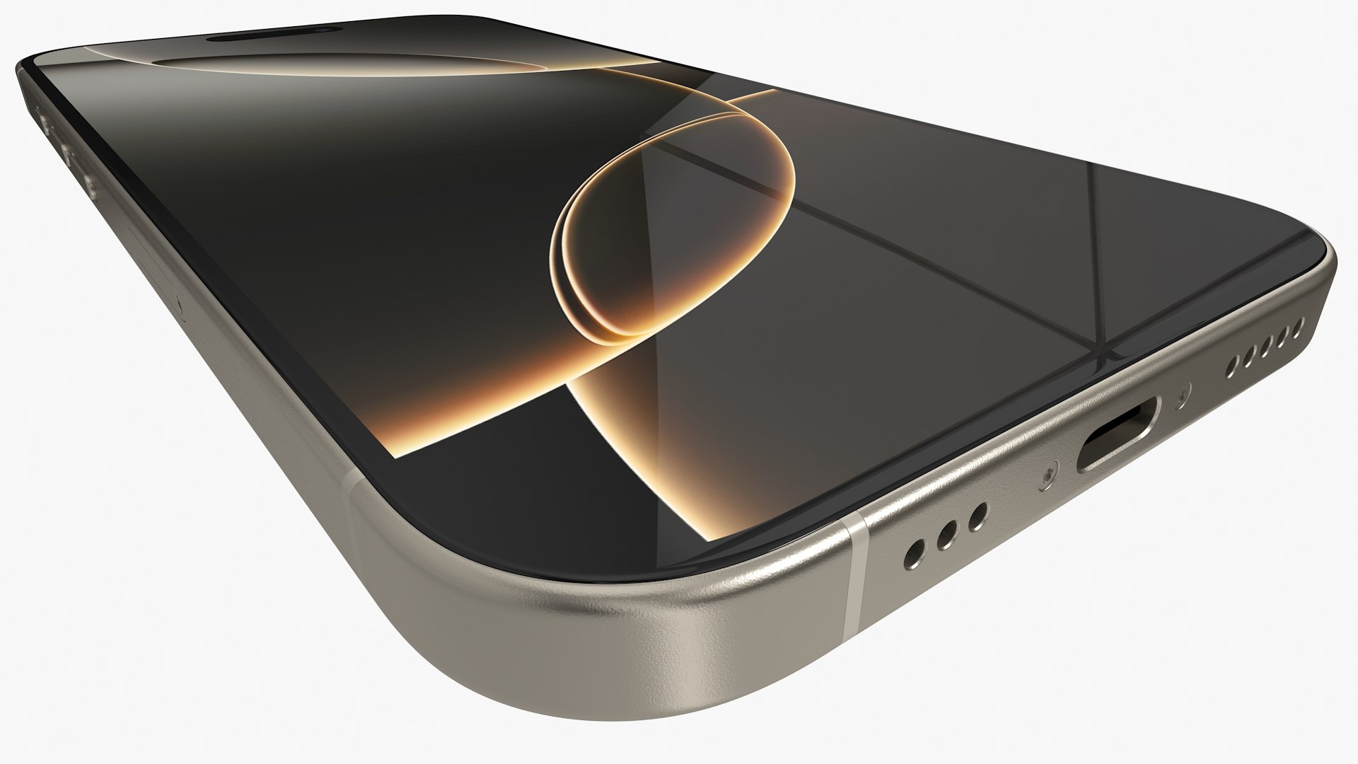 Apple IPhone 16 Pro Natural Titanium 3D Model - TurboSquid 2280669
