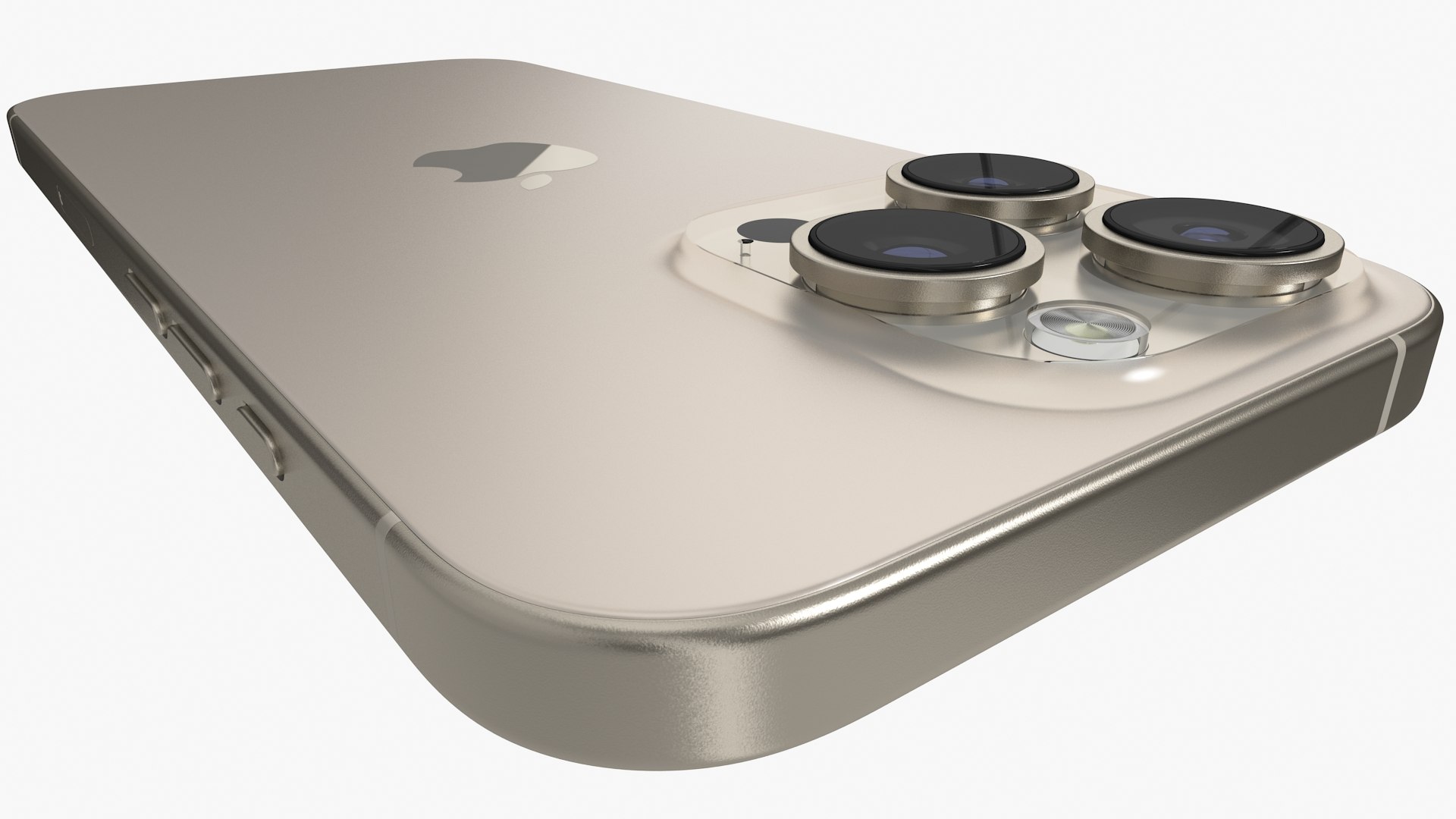 Apple IPhone 16 Pro Natural Titanium 3D Model - TurboSquid 2280669
