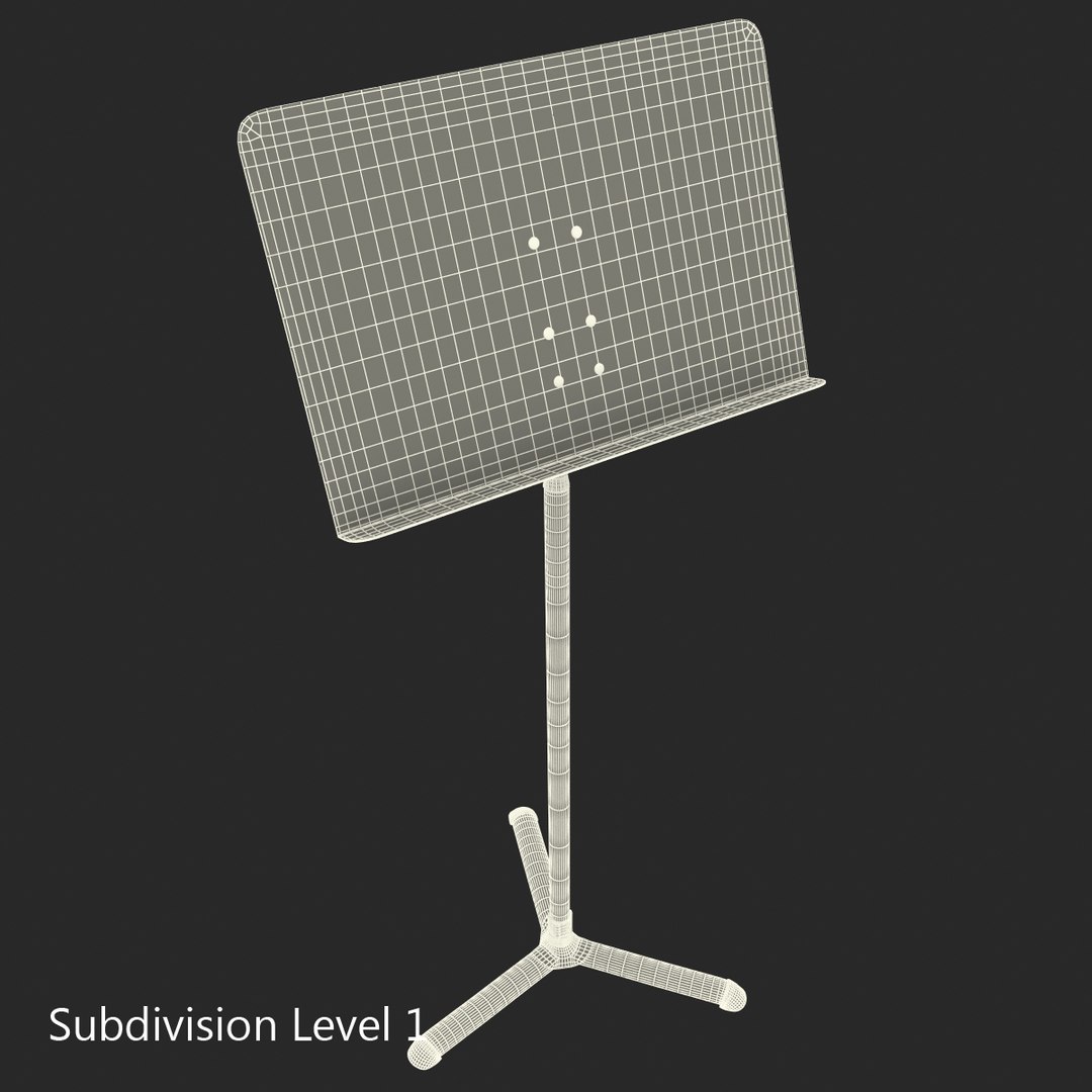 Music Stand 3d Max