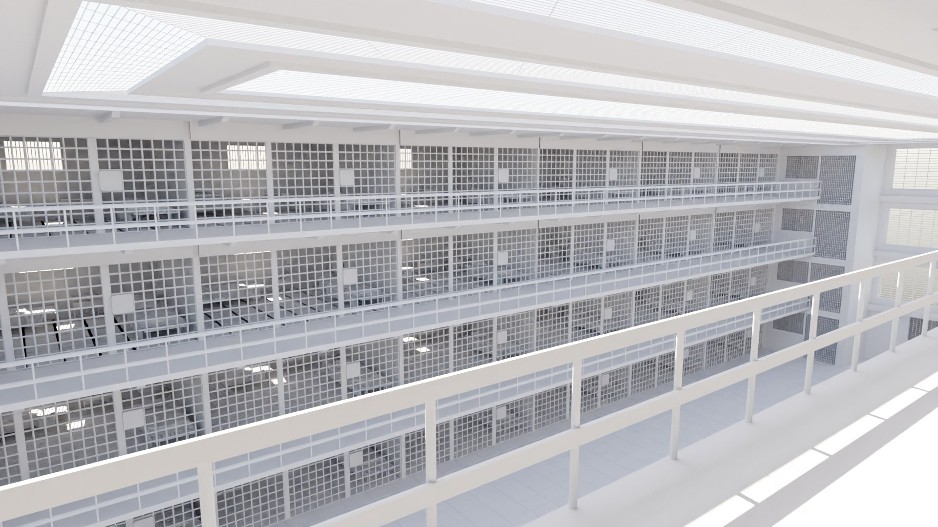 3D Prison Interior - TurboSquid 2154601