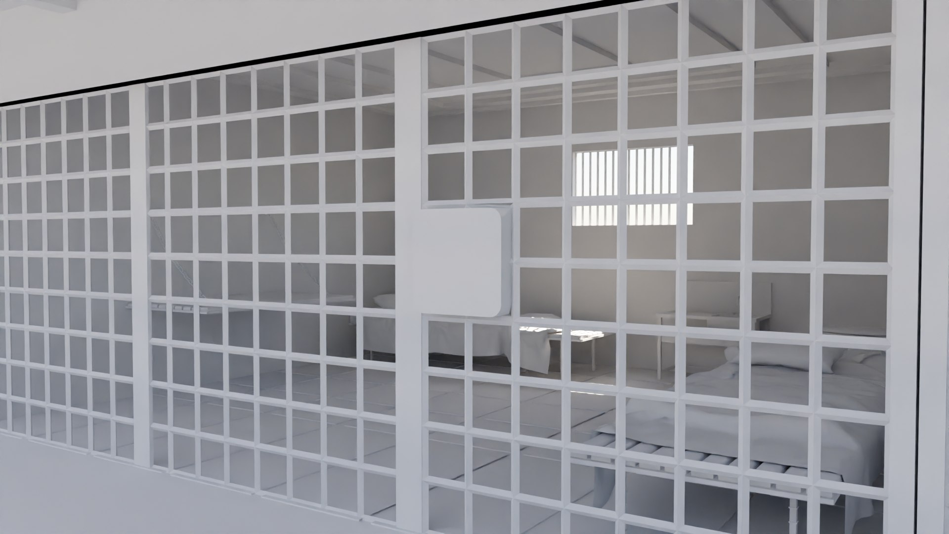 3D Prison Interior - TurboSquid 2154601