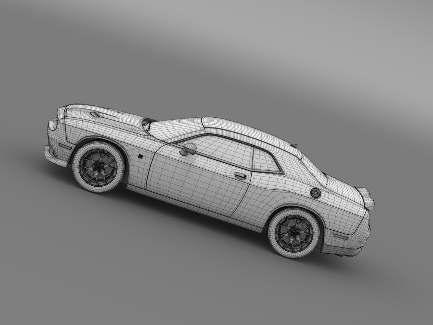 3d Challenger Rt Scat Pack