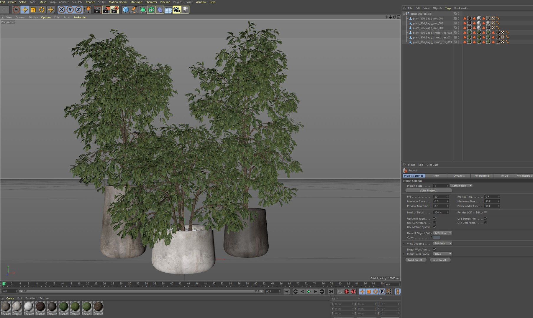 Plants Collection 906 3D Model - TurboSquid 2032657