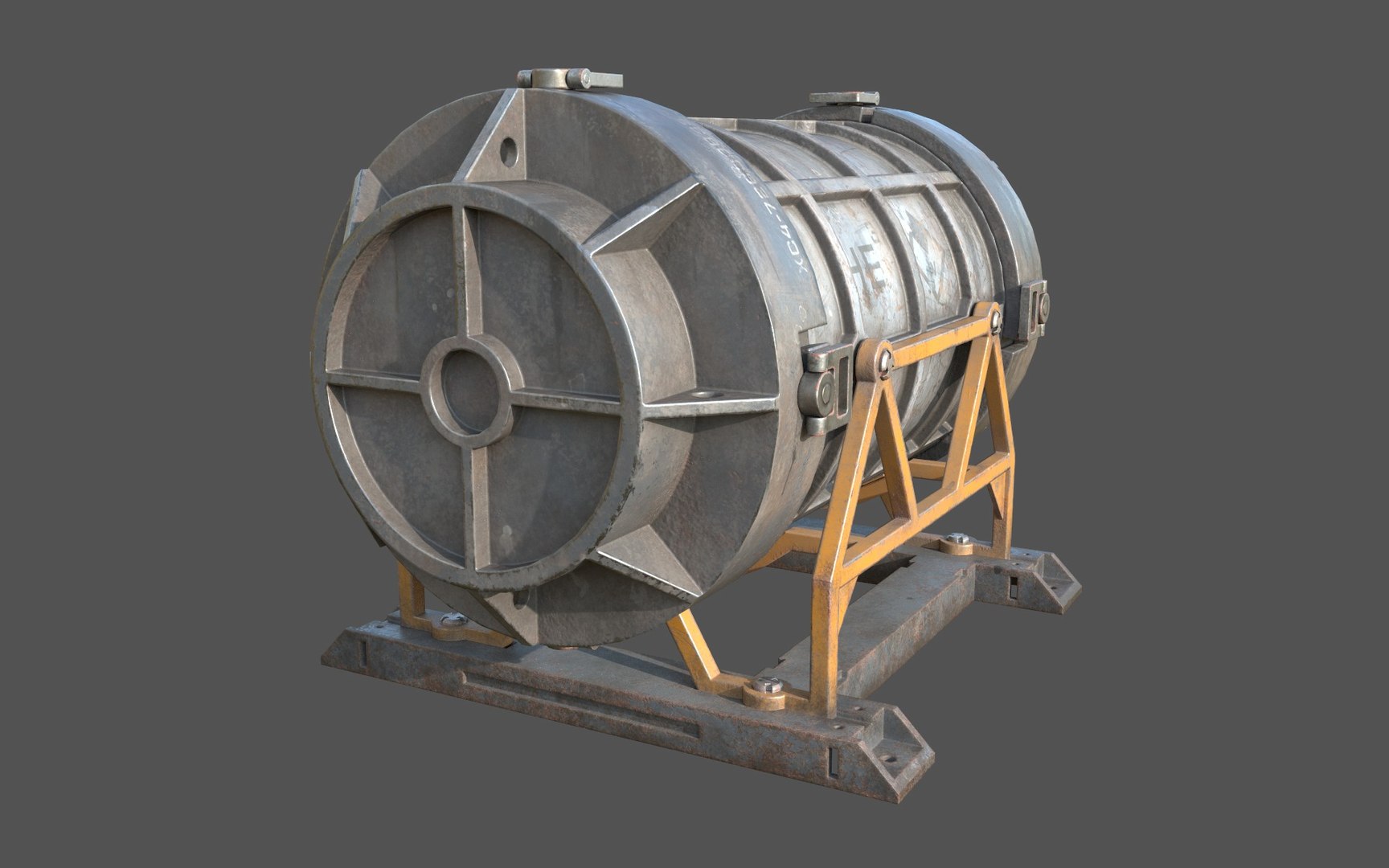 Sci-fi Barrel 3D - TurboSquid 1472148