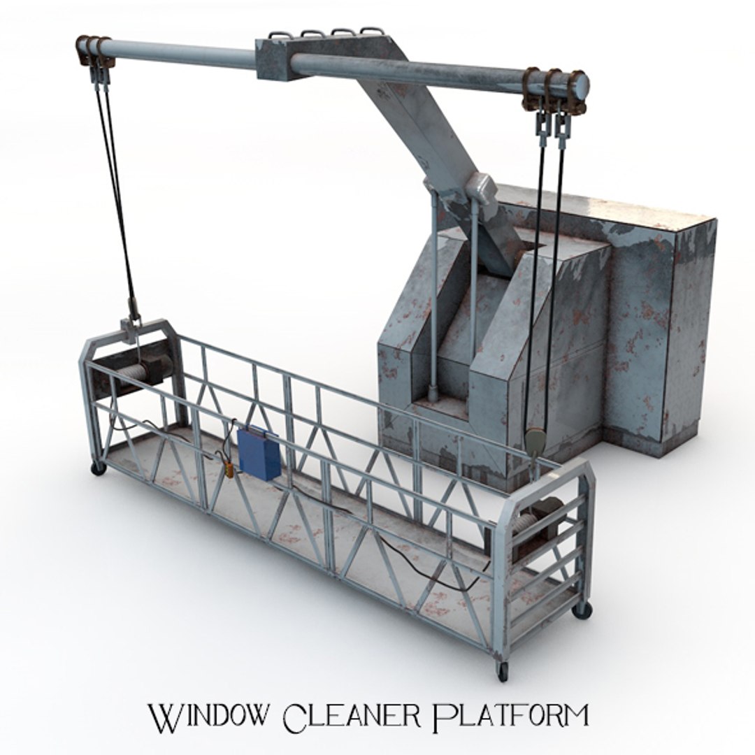 3d Model Window Cleaner Platform