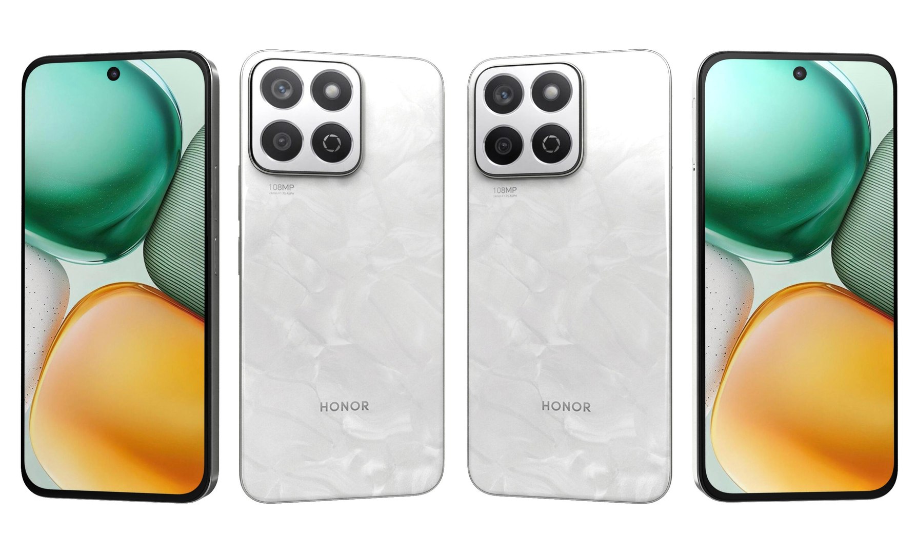 Honor X7c All Colors 3D Model - TurboSquid 2452472