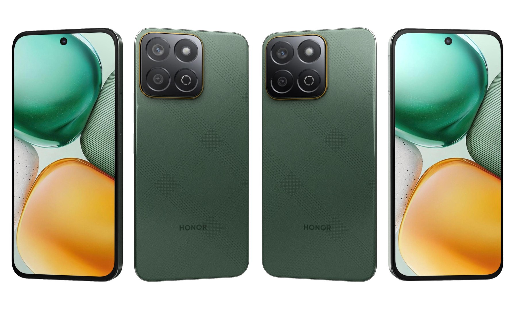 Honor X7c All Colors 3D Model - TurboSquid 2452472