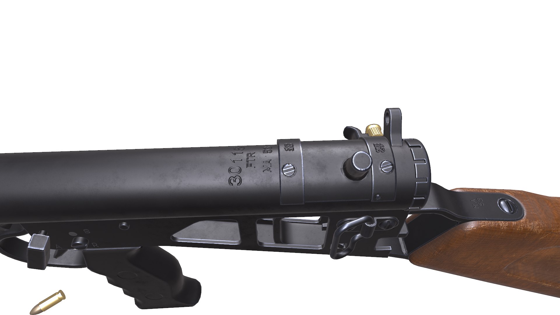 3D Owen Gun MK 2 Low-poly PBR - TurboSquid 2039791