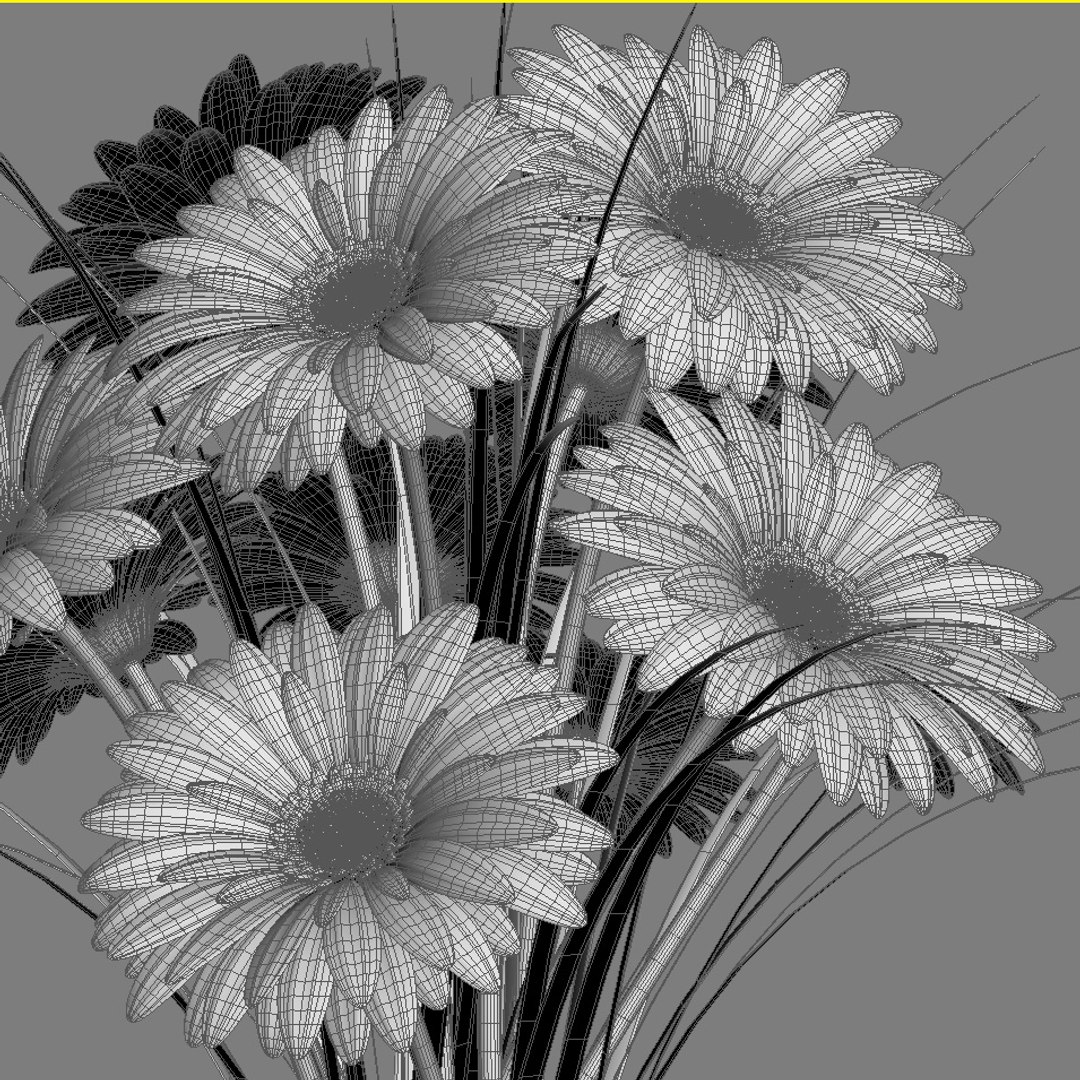 Realistic Flowers Vol 1 3d 3ds