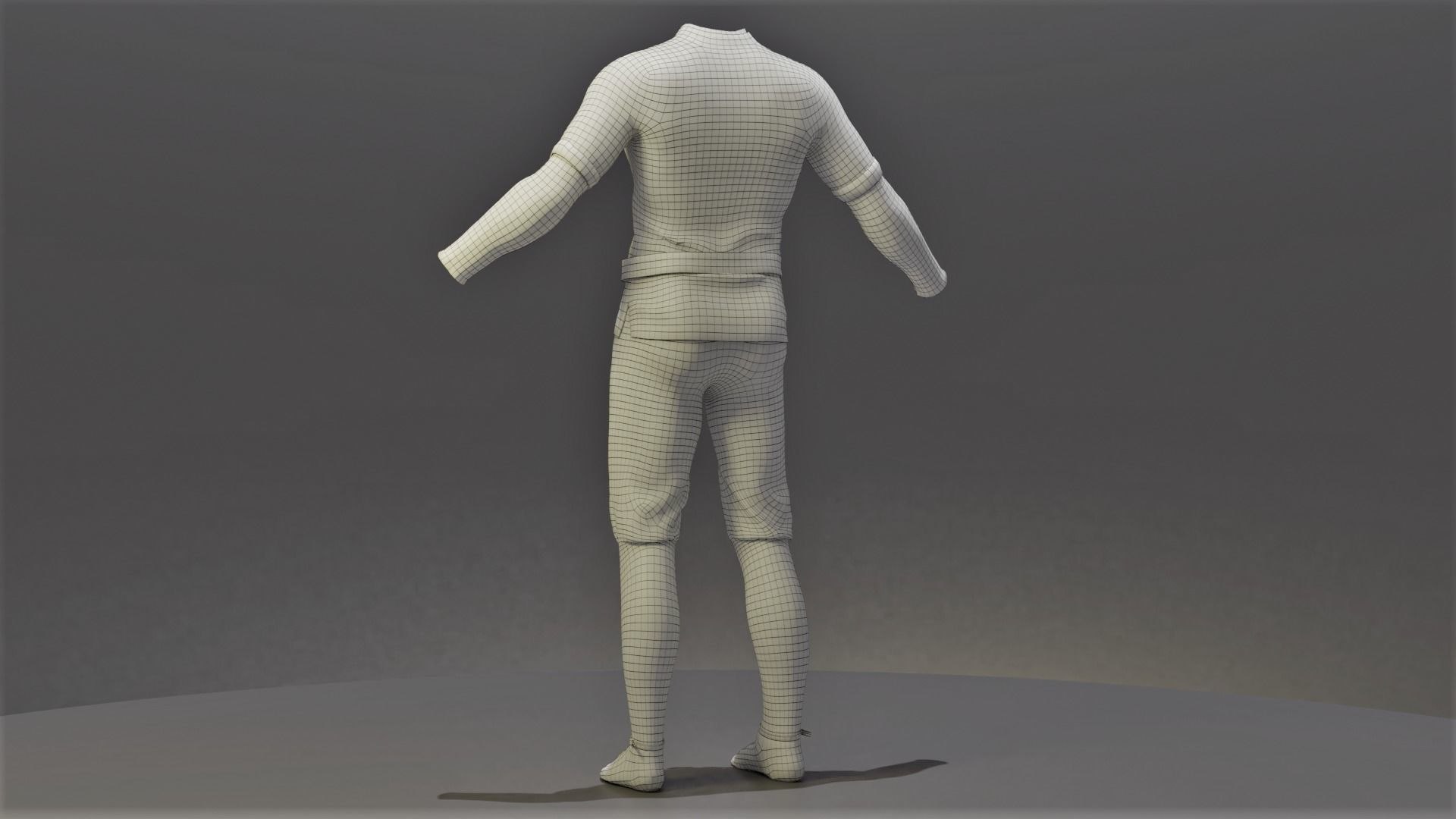 Four Guard Man Suits 3D Model - TurboSquid 1810948