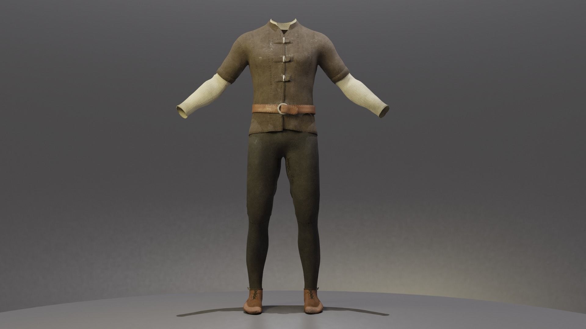 Four Guard Man Suits 3D Model - TurboSquid 1810948