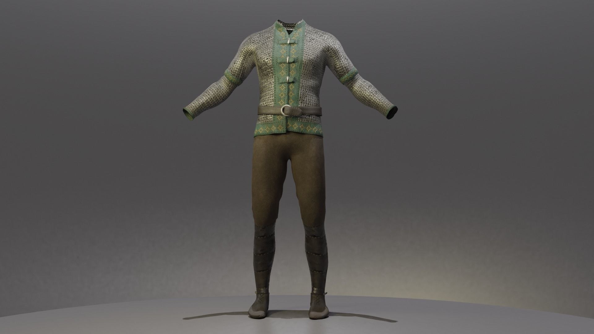 Four Guard Man Suits 3D Model - TurboSquid 1810948