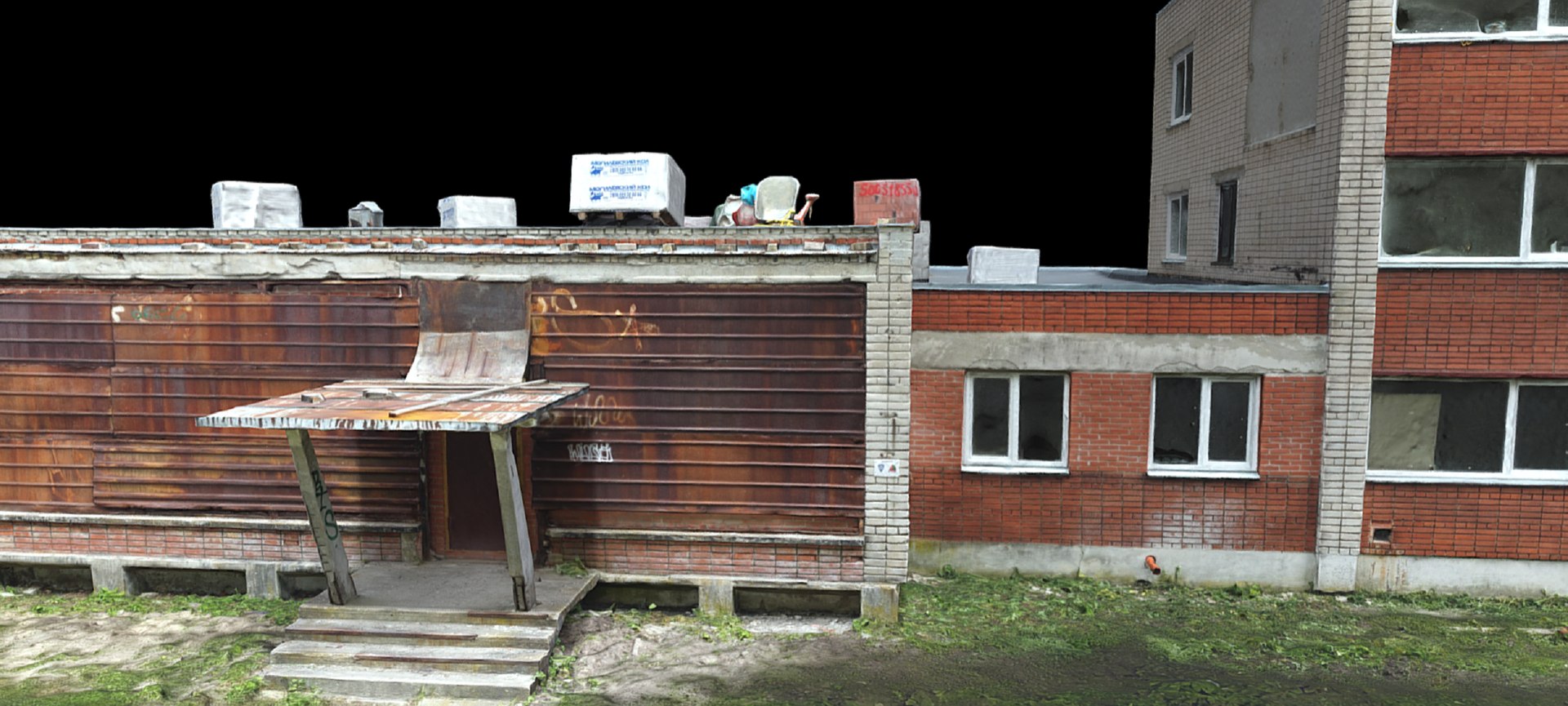 3D Red USSR Structure Model - TurboSquid 1852047