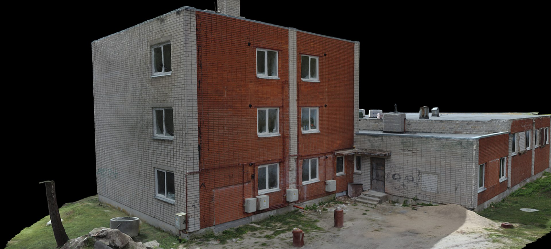 3D Red USSR Structure Model - TurboSquid 1852047