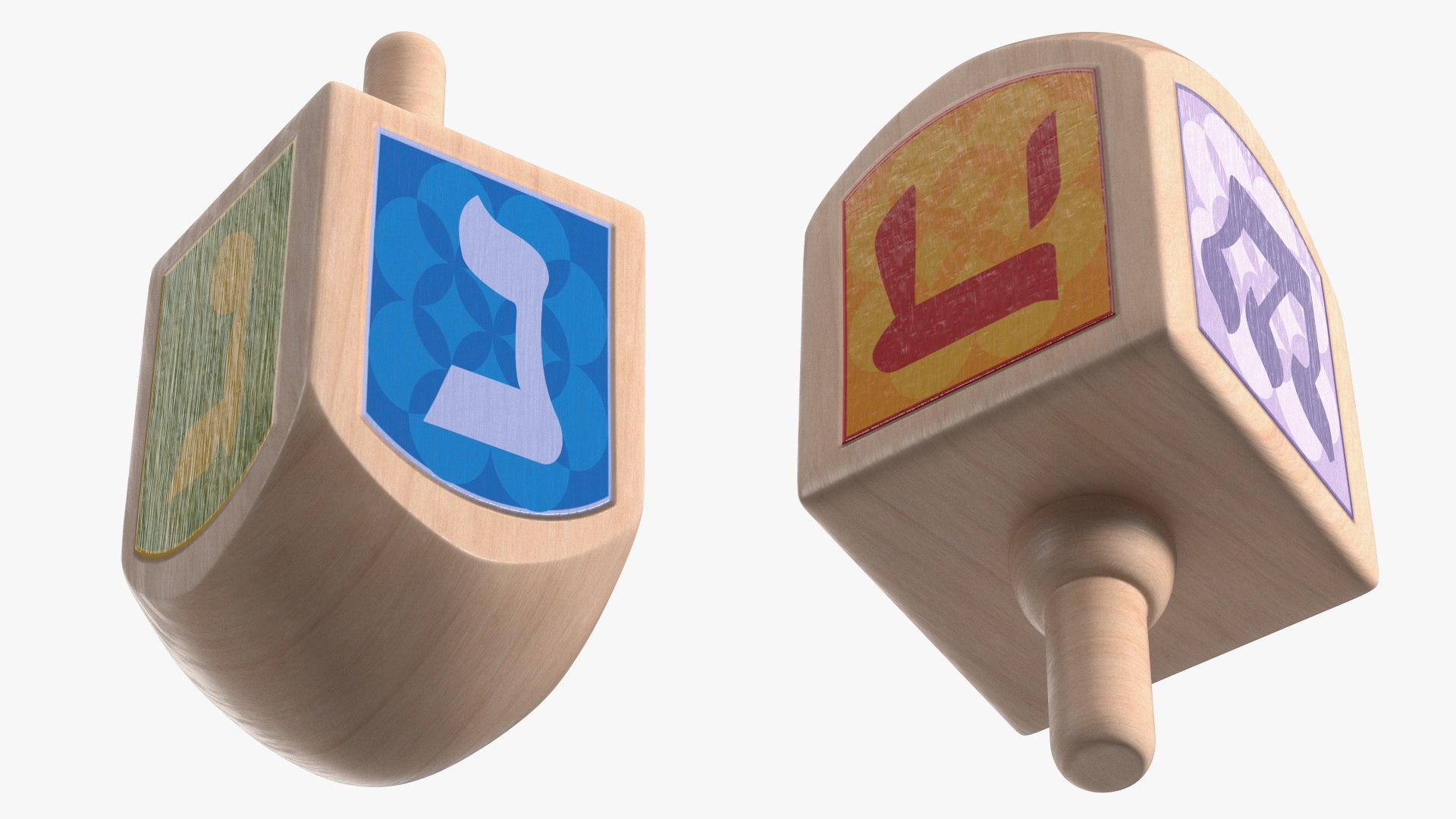 Framed Dreidel Model - TurboSquid 2051146