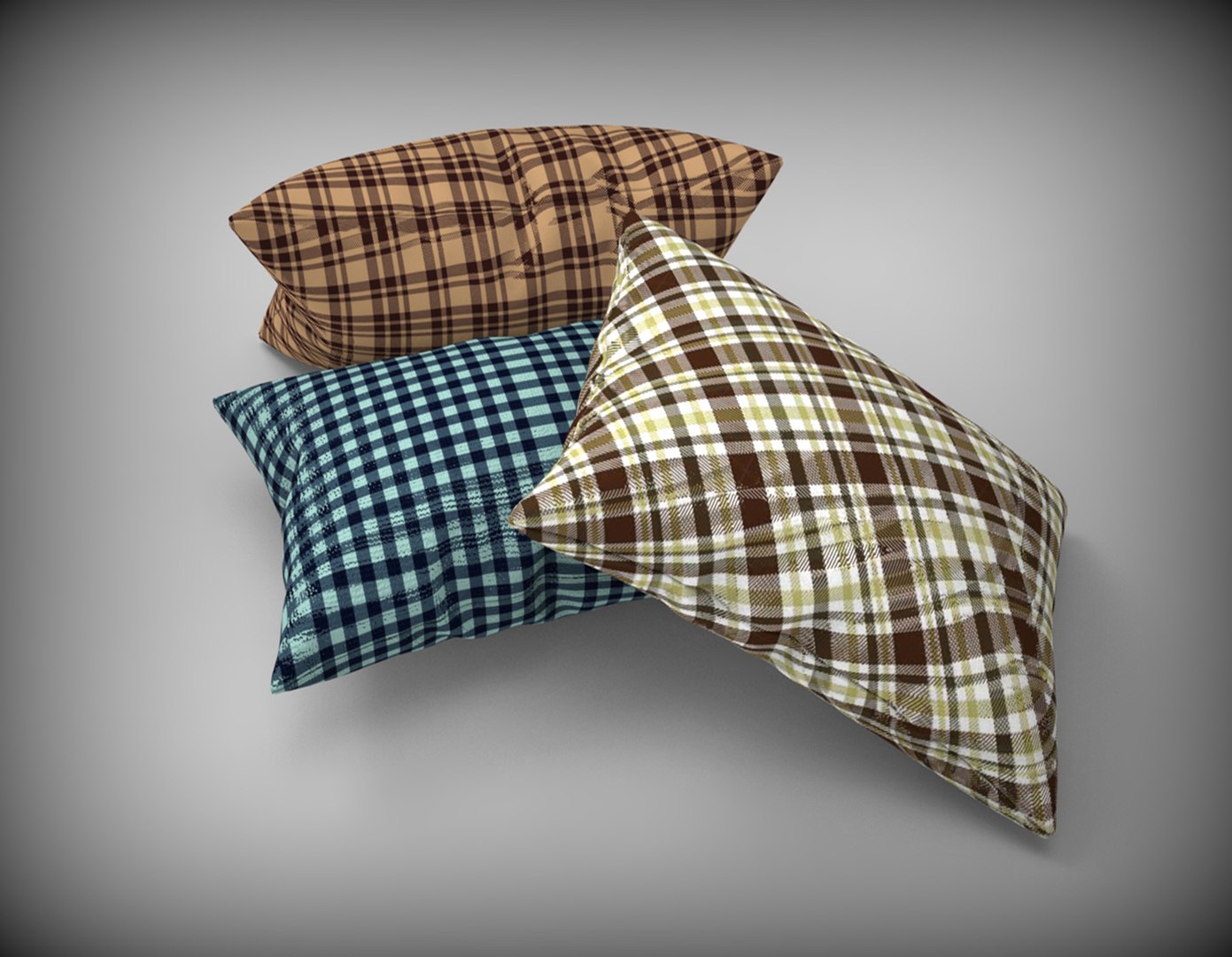 Pillows 3D Model - TurboSquid 1833280