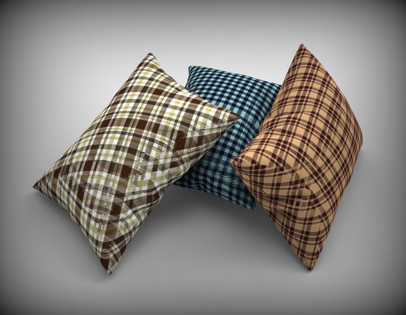 Pillows 3D Model - TurboSquid 1833280