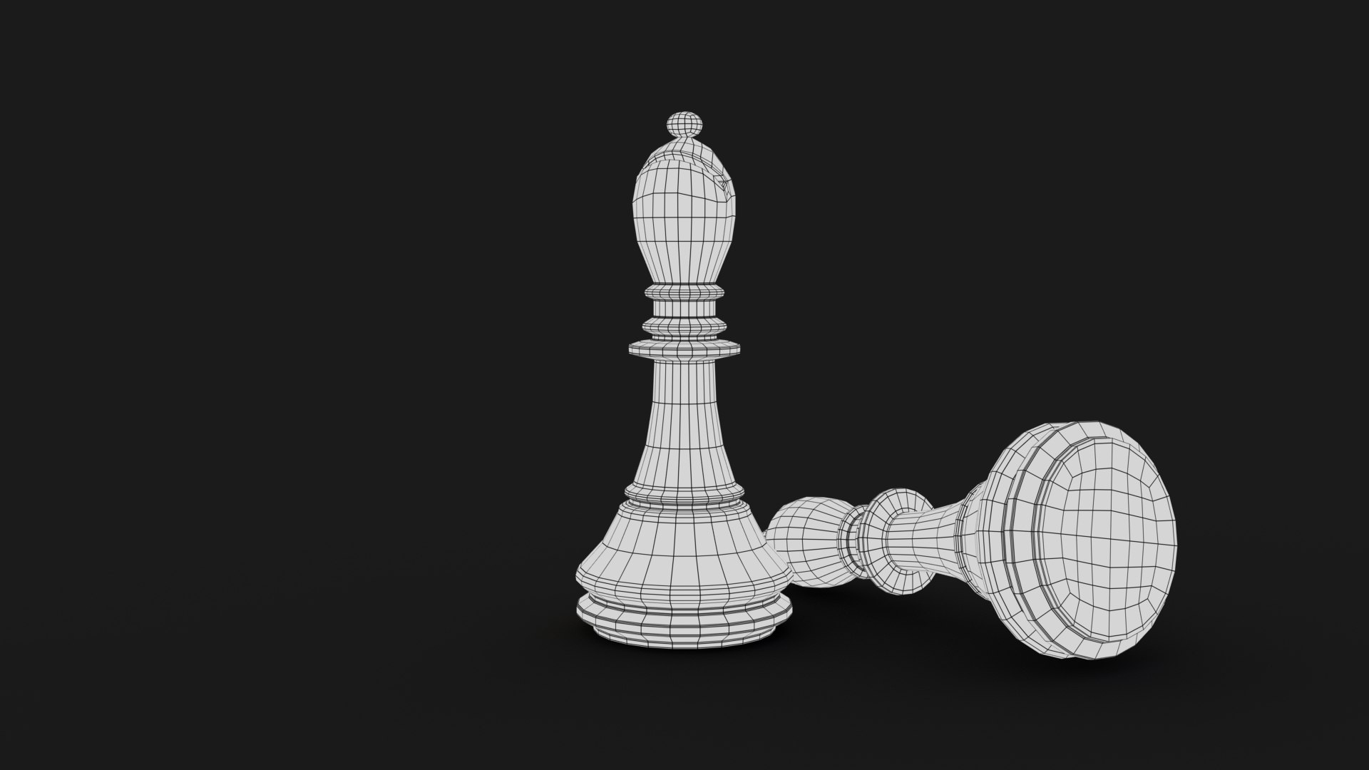 Chess Bishop 3d Model