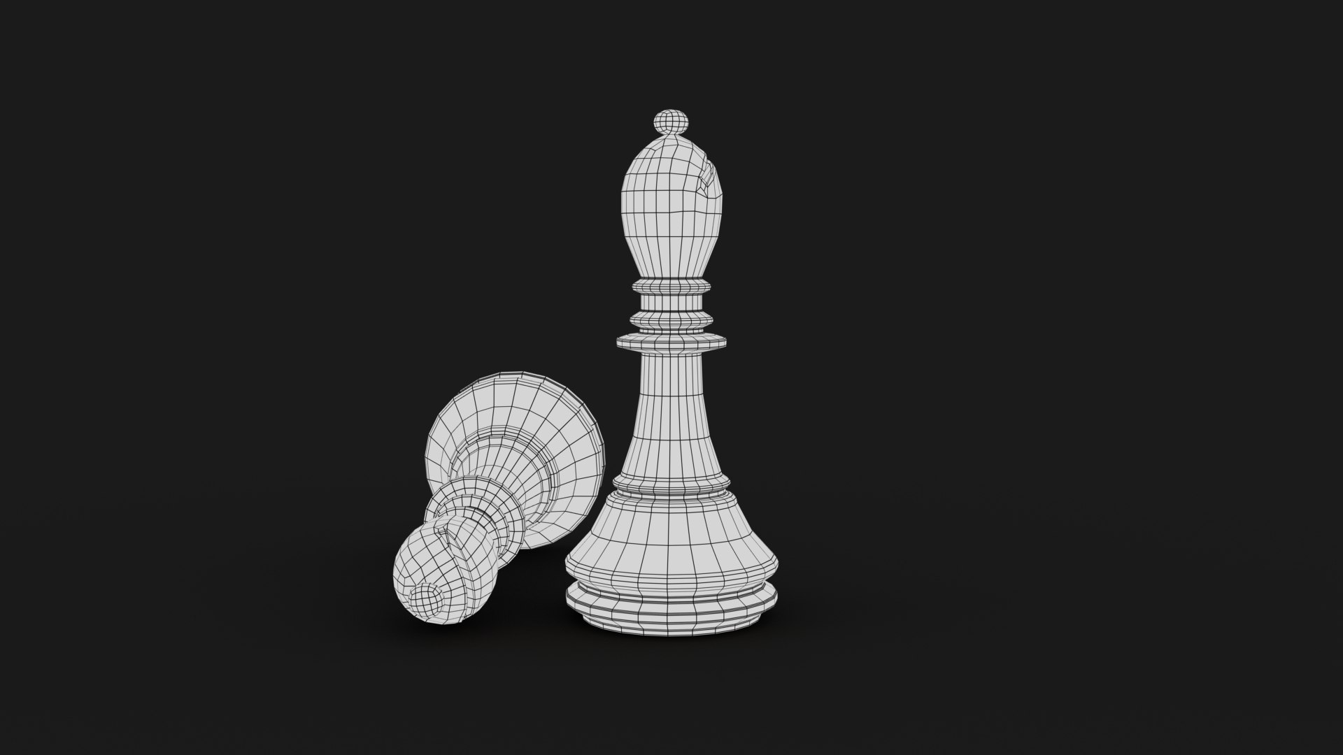 Chess Bishop 3d Model