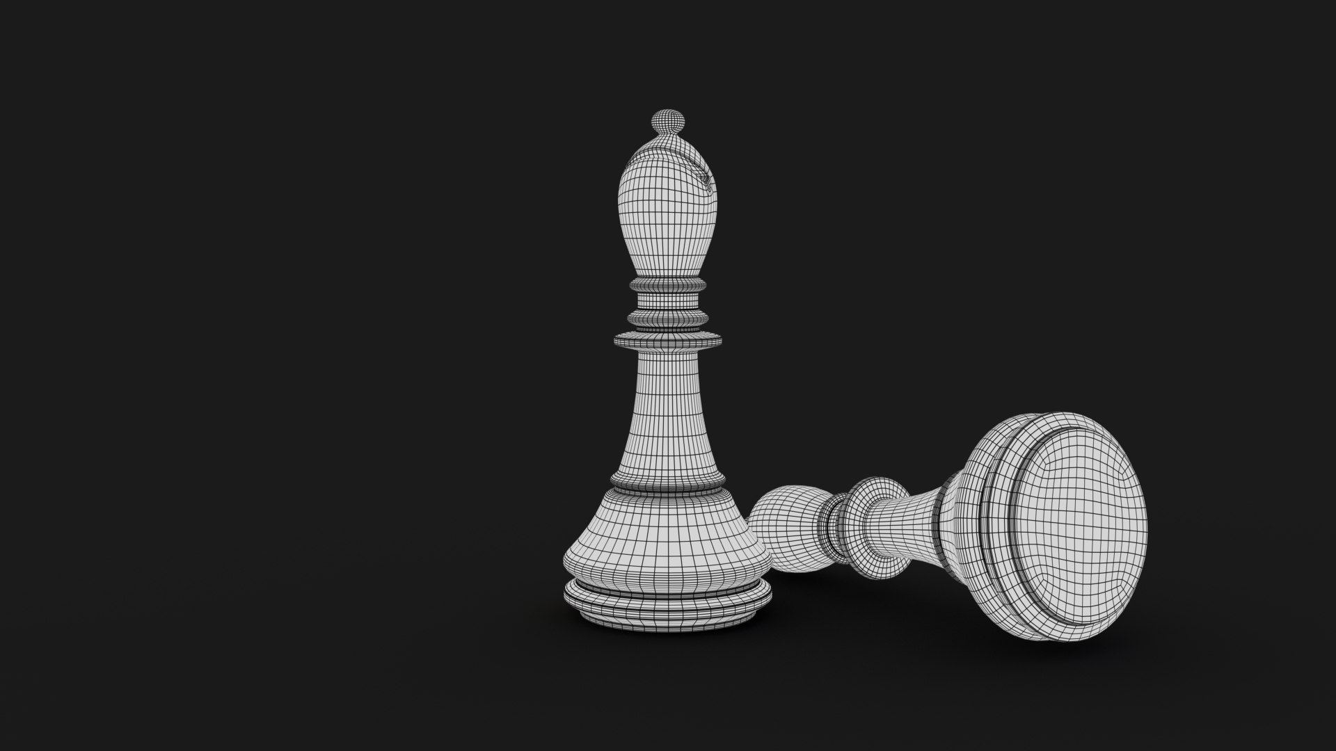 Chess Bishop 3d Model