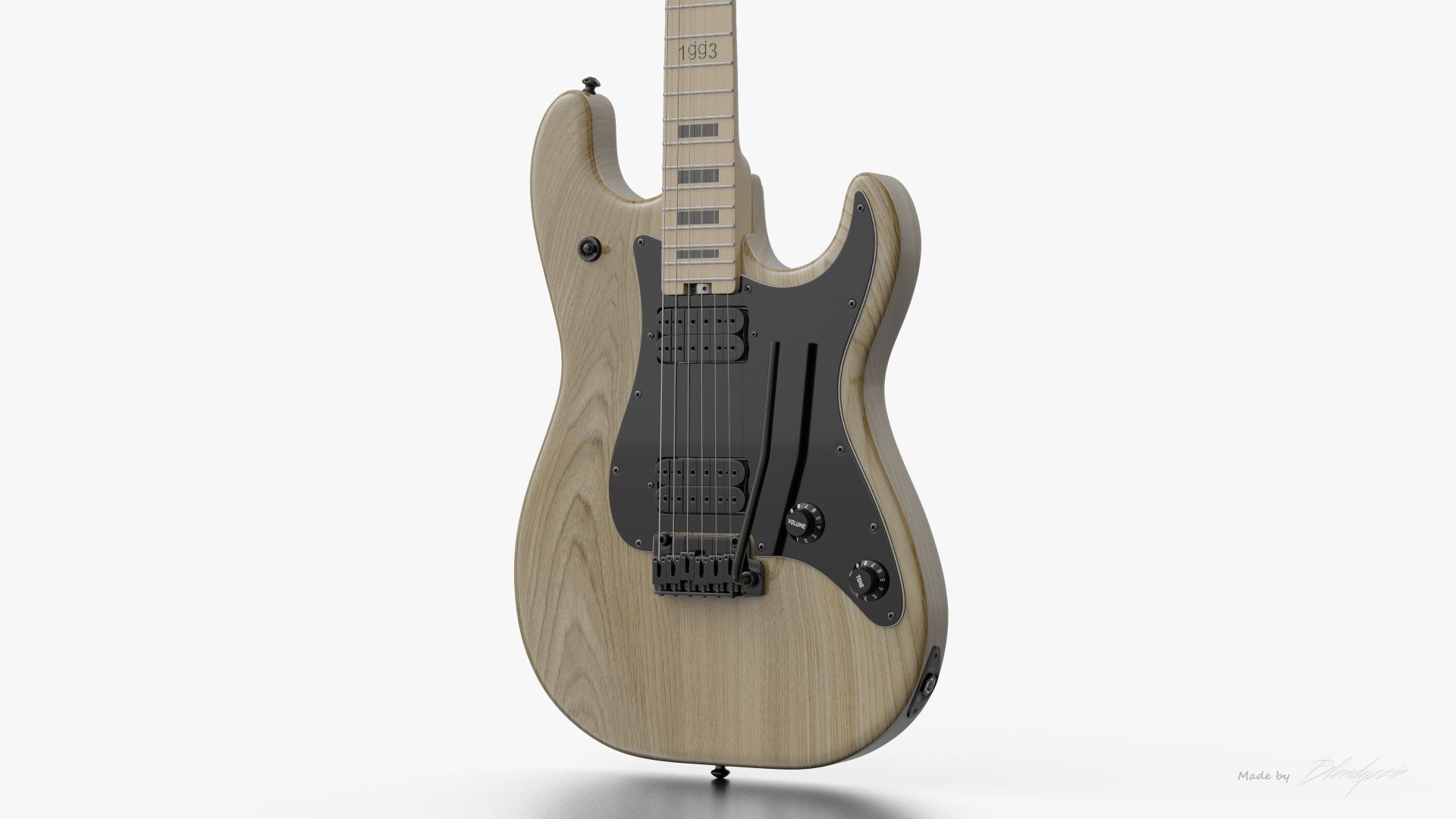 SCHECTER JUSTIN BECK ANI TRADITIONAL 3D Model - TurboSquid 2299133