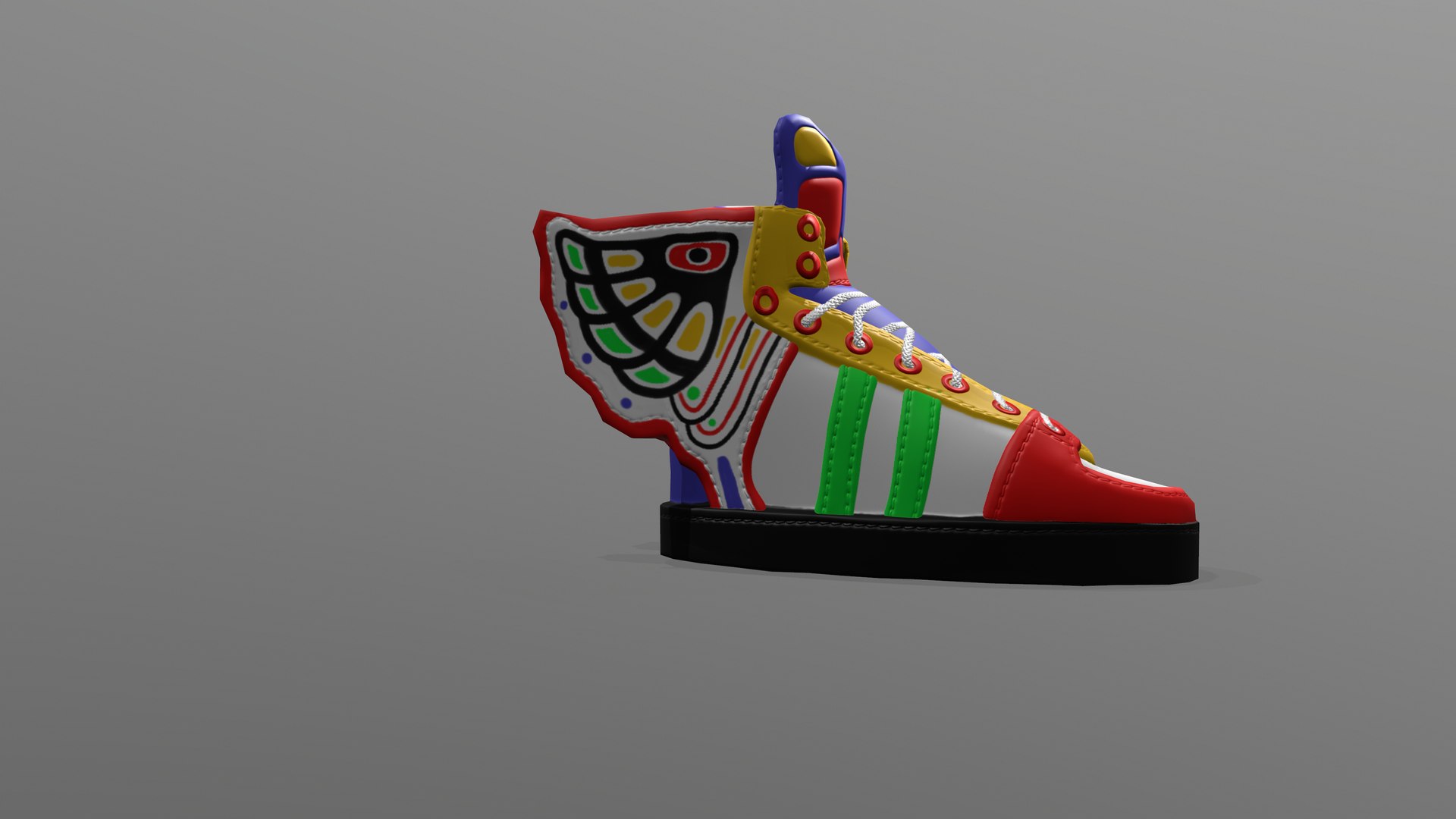 3D Sneakers Character - TurboSquid 1563994