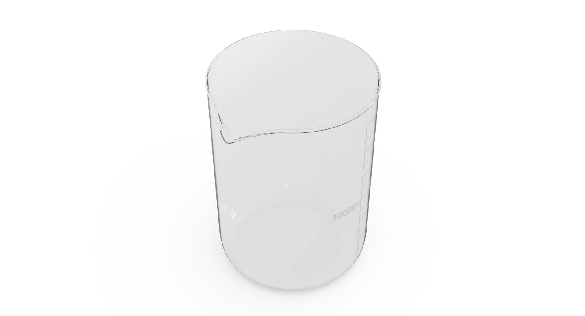 Beakers 3D Model - TurboSquid 1406328